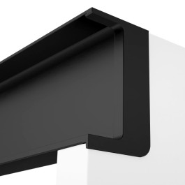 Perfil Gola de VOLPATO para mueble, acabado negro